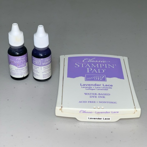 Stampin' Up! | Office | Stampin Up Ink Lavender Lace Purple Classic ...
